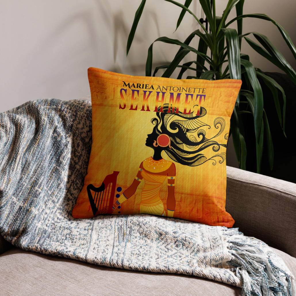 Mariea Antoinette - Sekhmet Premium Pillow - MARIEA ANTOINETTE